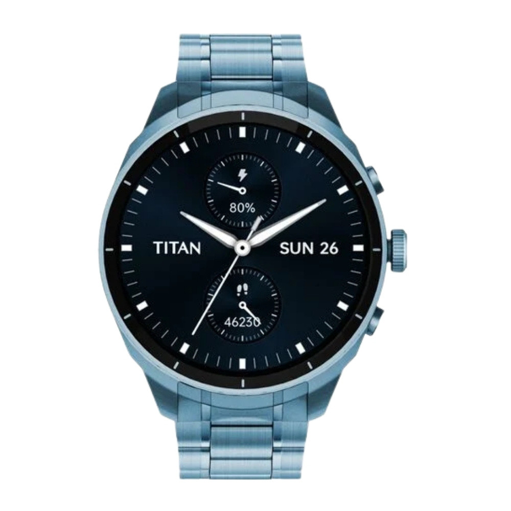 Titan Heritage Premium Smartwatch with All SS Design, 3.6 CM AMOLED ...