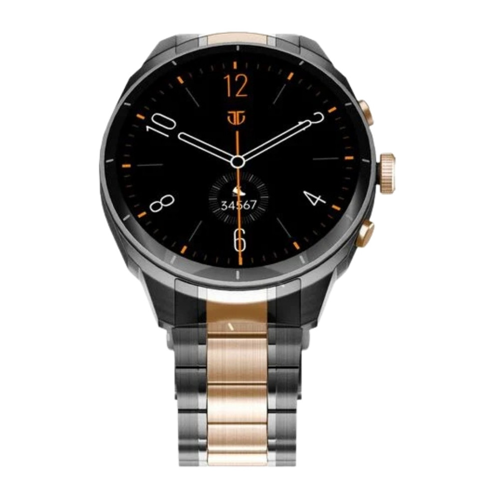 Titan Heritage Premium Smartwatch with All SS Design, 3.6 CM AMOLED ...