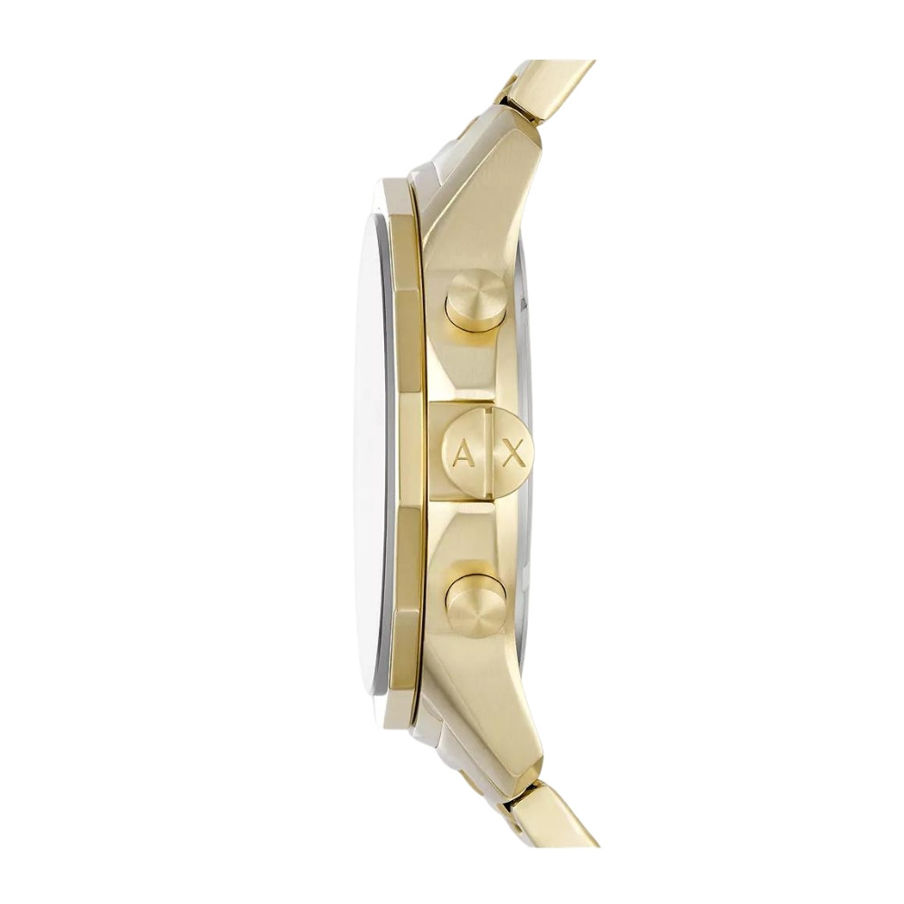 Armani Exchange Chronograph Gold-Tone Stainless Steel Watch AX1721