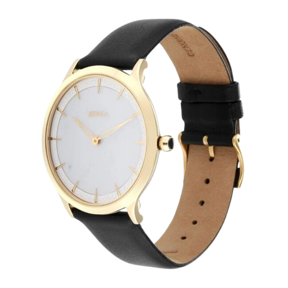 Titan Nebula Deccan Treasures Quartz Analog with Date 18 Karat Solid ...