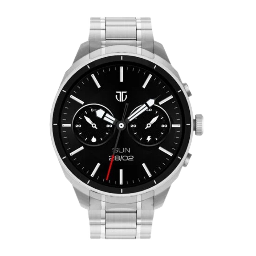Titan Heritage Premium Smartwatch with All SS Design, 3.6 CM AMOLED ...