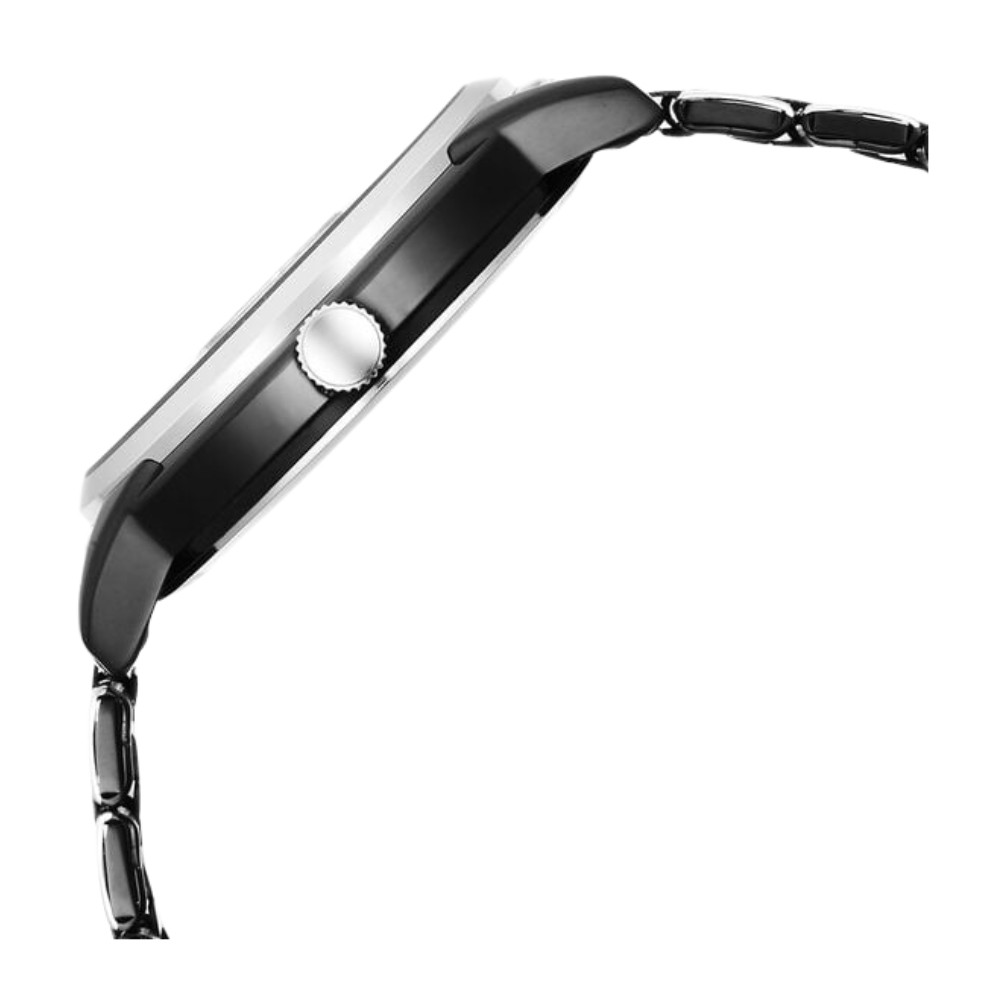 Fastrack Vyb Phantom Quartz Analog Black Dial Two Toned Metal Strap ...