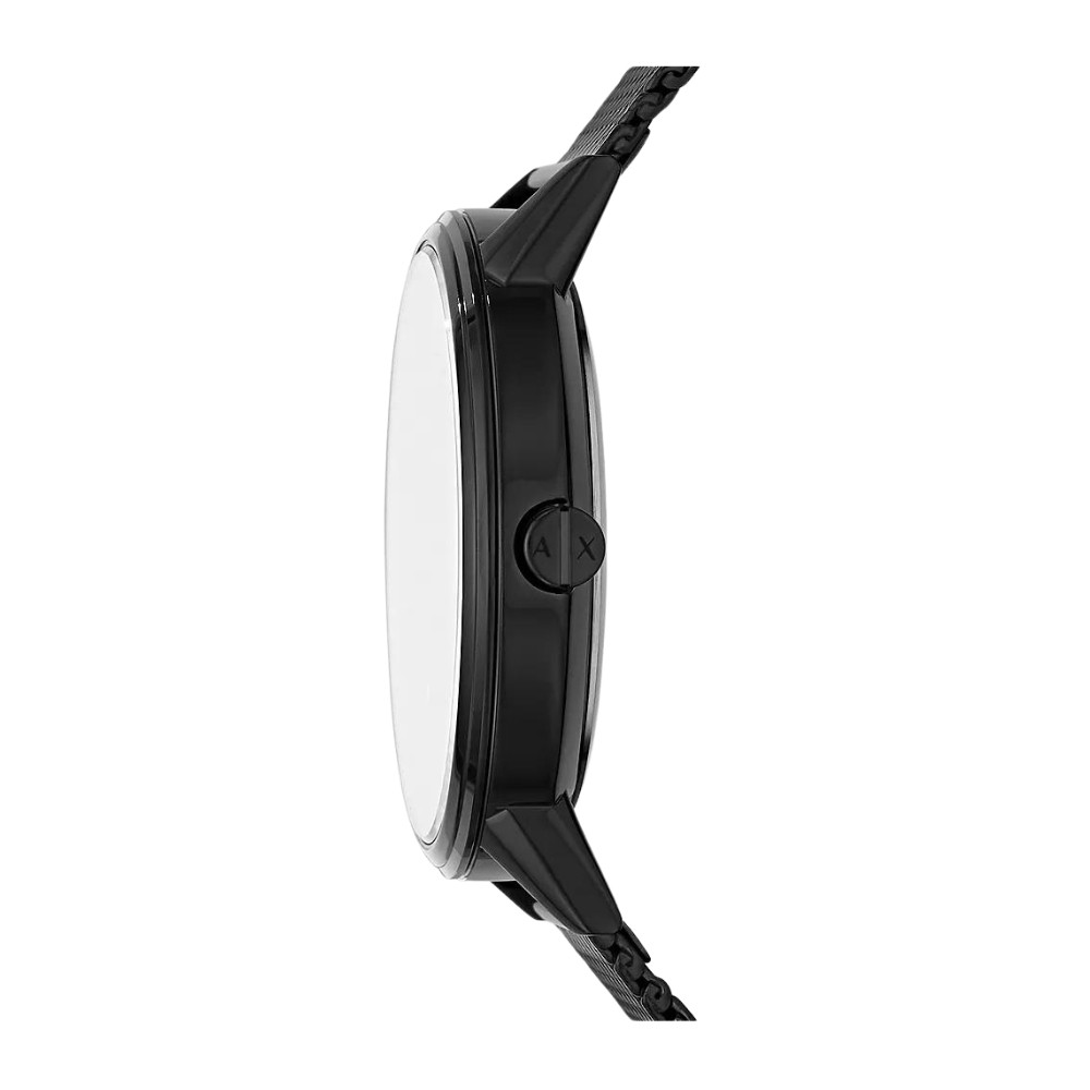 Armani Exchange Multifunction Black Stainless Steel Mesh Watch AX2716