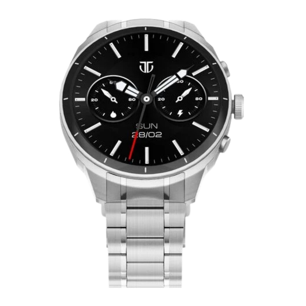 Titan Heritage Premium Smartwatch with All SS Design, 3.6 CM AMOLED ...